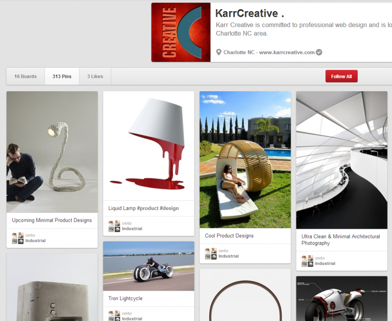 Take an INTEREST in PINTEREST! - Karr Creative